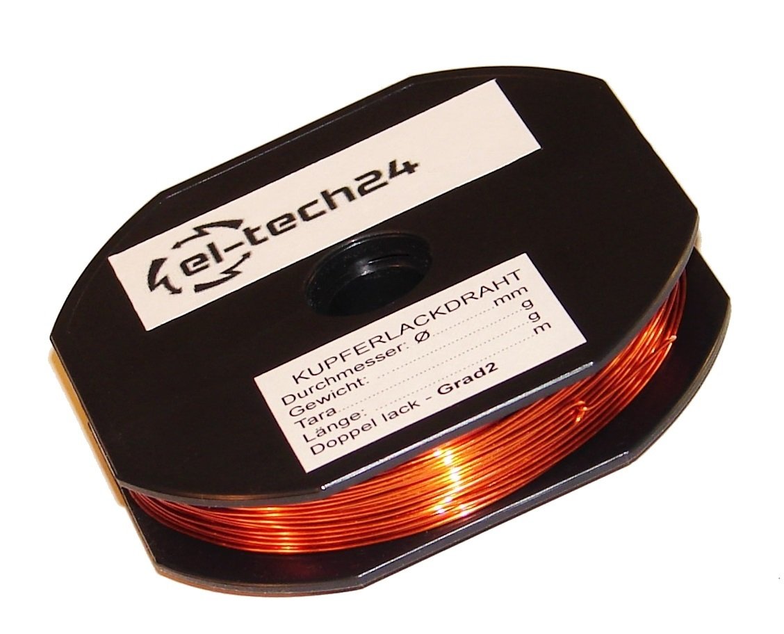 lakovaný měděný drát DN2E - 0,45 mm - 100 g - 70 m za 157.00CZK - Allegro