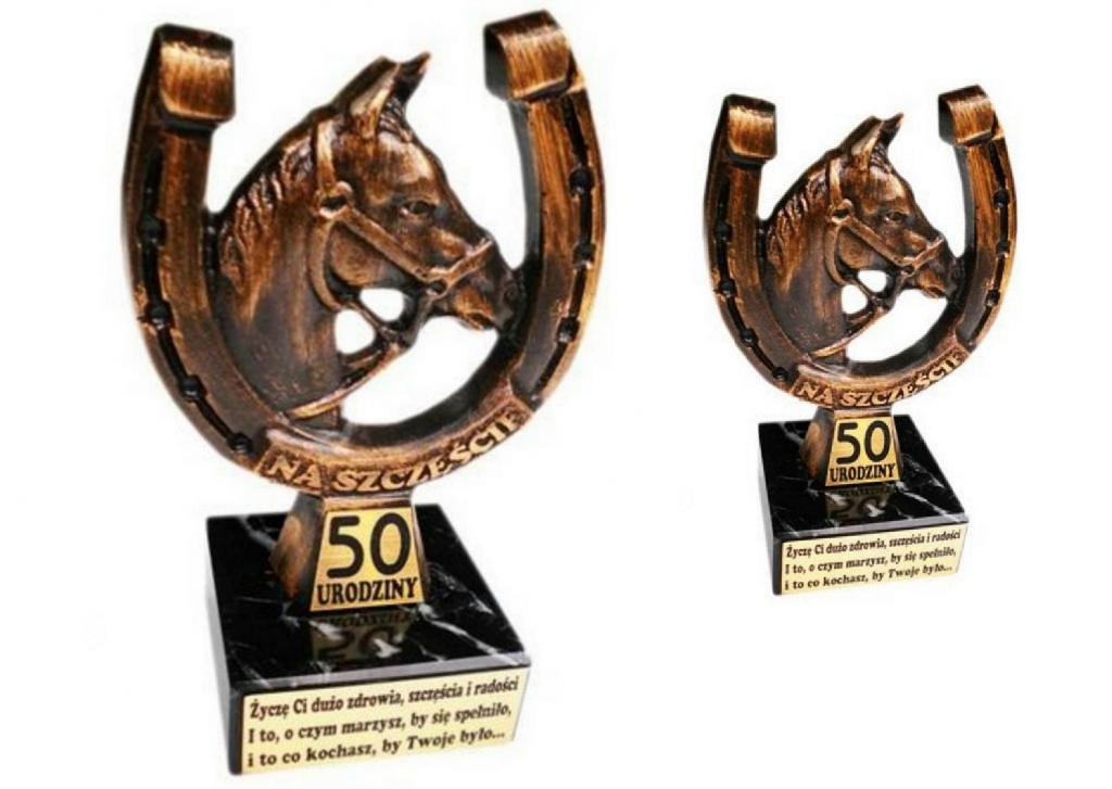 Podkowa Na 50 Urodziny Prezent 50 Tka • Cena, Opinie • Zabawne gadżety ...