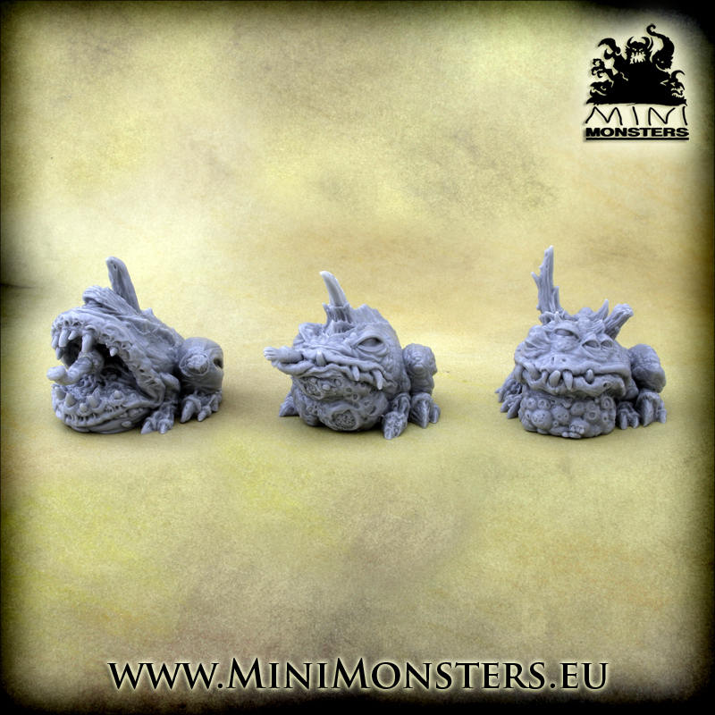 Warhammer Fantasy Battle PLAGUE TOADS - porównaj ceny - Allegro.pl