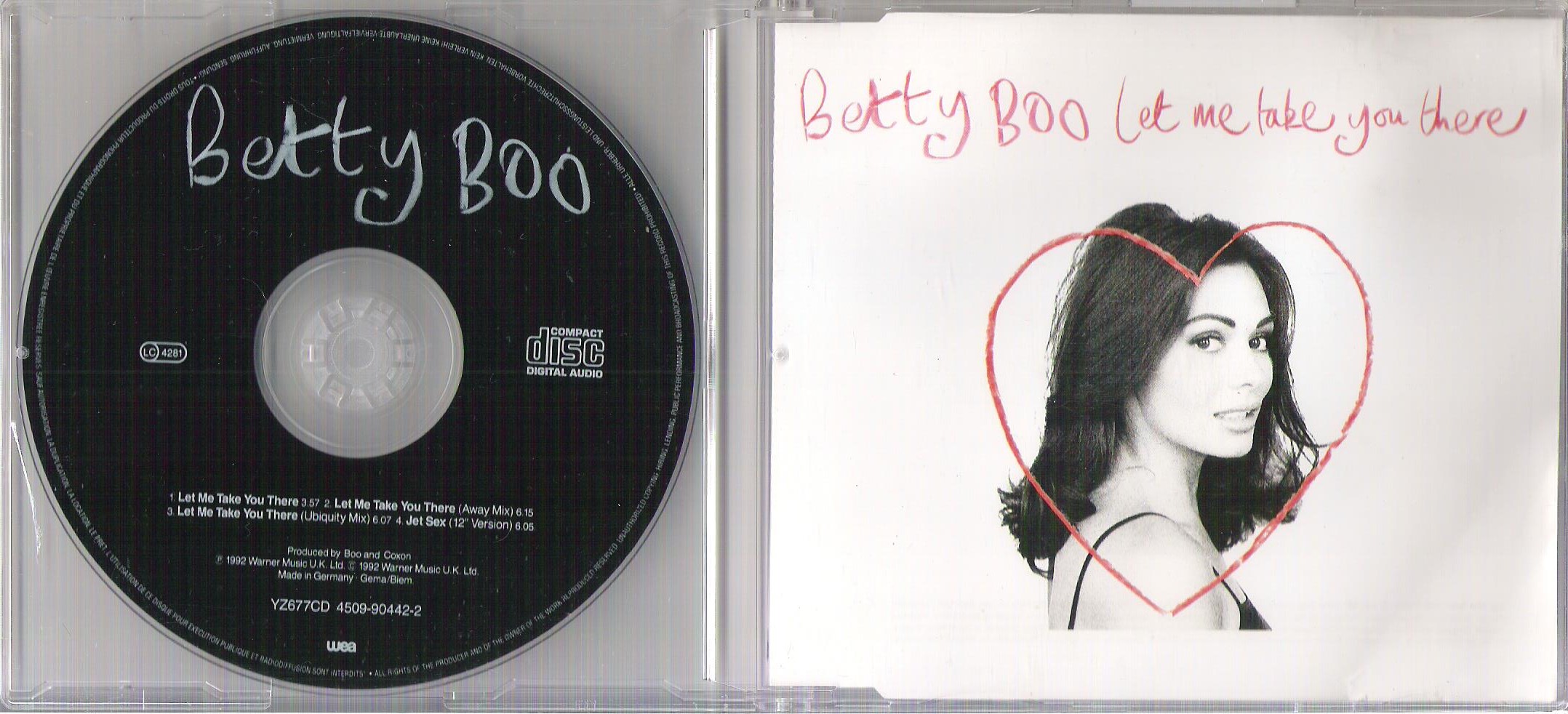 Let Me Take You There Betty Boo CD - porównaj ceny - Allegro.pl