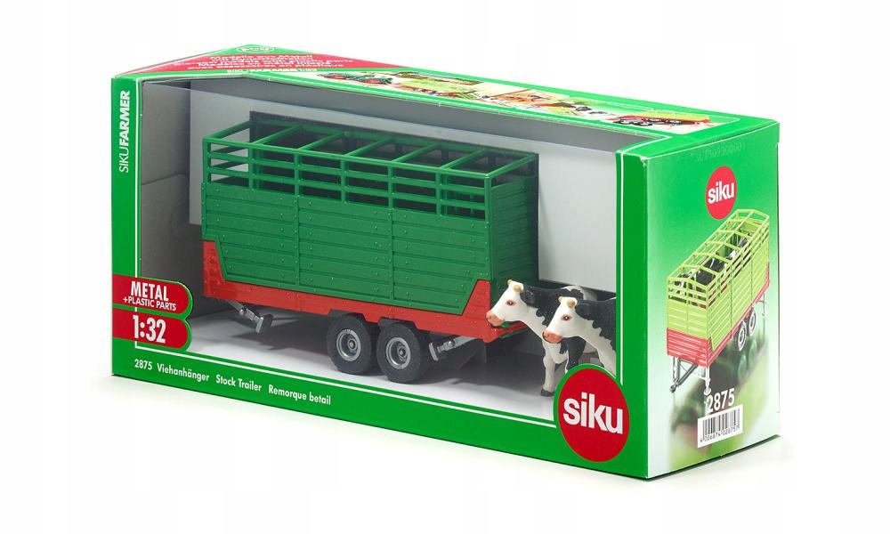 SIKU 2875 model przyczepa do przewozu bydła 1:32 6746424562 - Allegro.pl