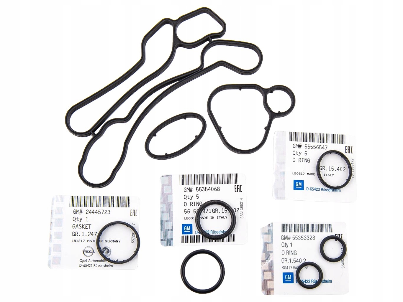 USZCZELKI CHŁODNICZKI OLEJU OPEL INSIGNIA 1.6 1.8 4053184465598 za 182 ...