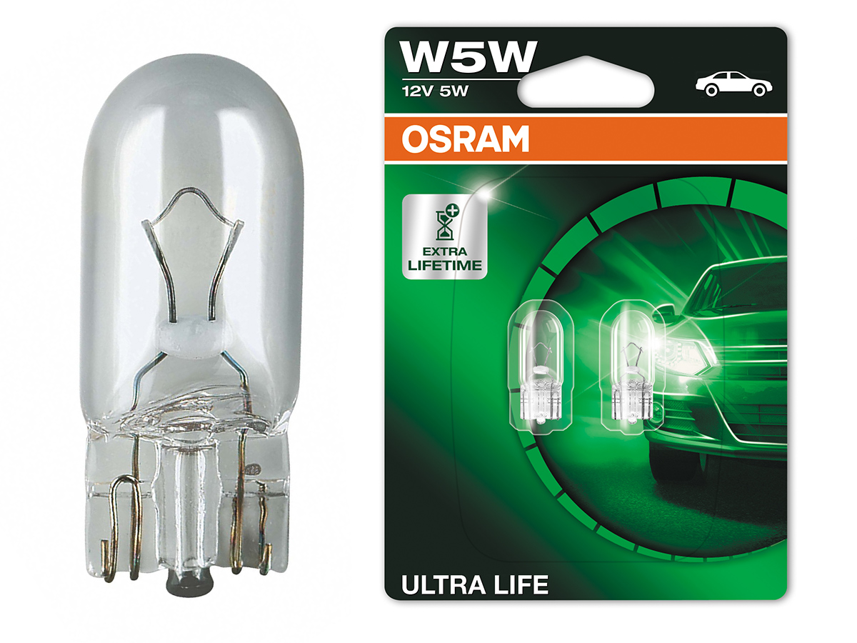 OSRAM W5W ULTRA LIFE Żarówka 4 lata Gwarancji 4008321413031 za 50.00PLN ...