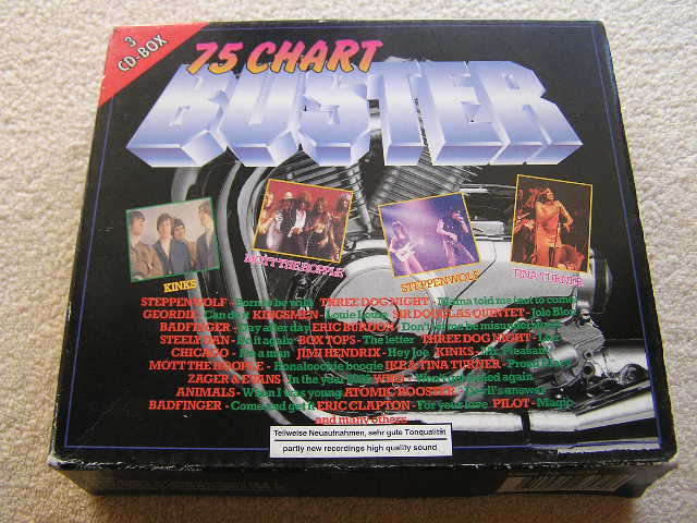 SKŁADANKA ROCKOWA 75 CHARTBUSTERS CD • Cena, Opinie - Allegro