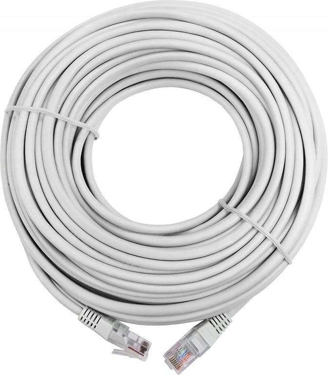 Kabel LAN 20m Przewód Sieciowy do Internetu RJ-45 - Sklep, Opinie, Cena ...