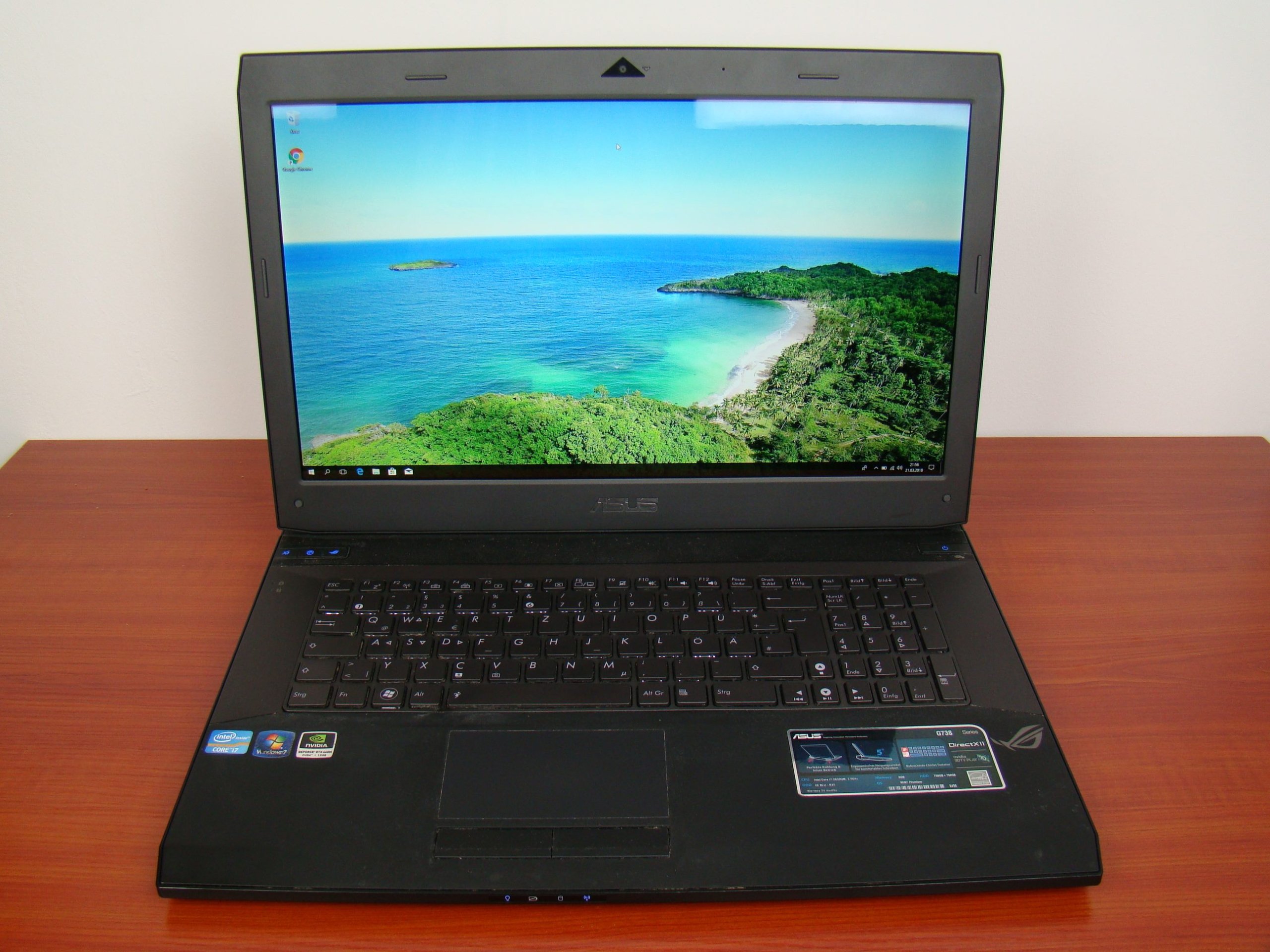 Asus G73S Intel i7-2920XM Extreme NVIDIA GWARANCJA - 7250493217 ...