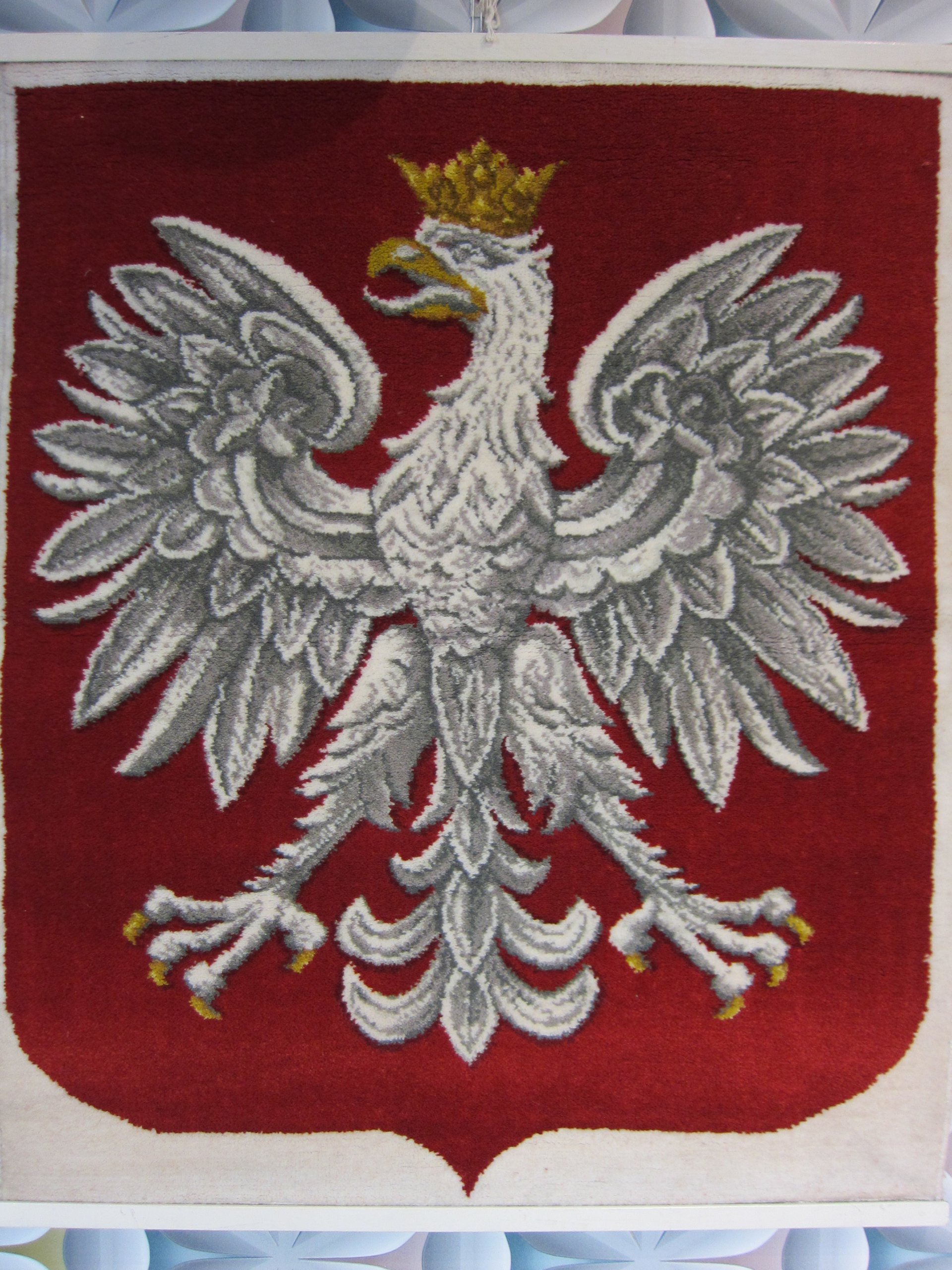 godlo polski orzel z korona gobelin 90cmx110cm - 7207797858 - oficjalne ...