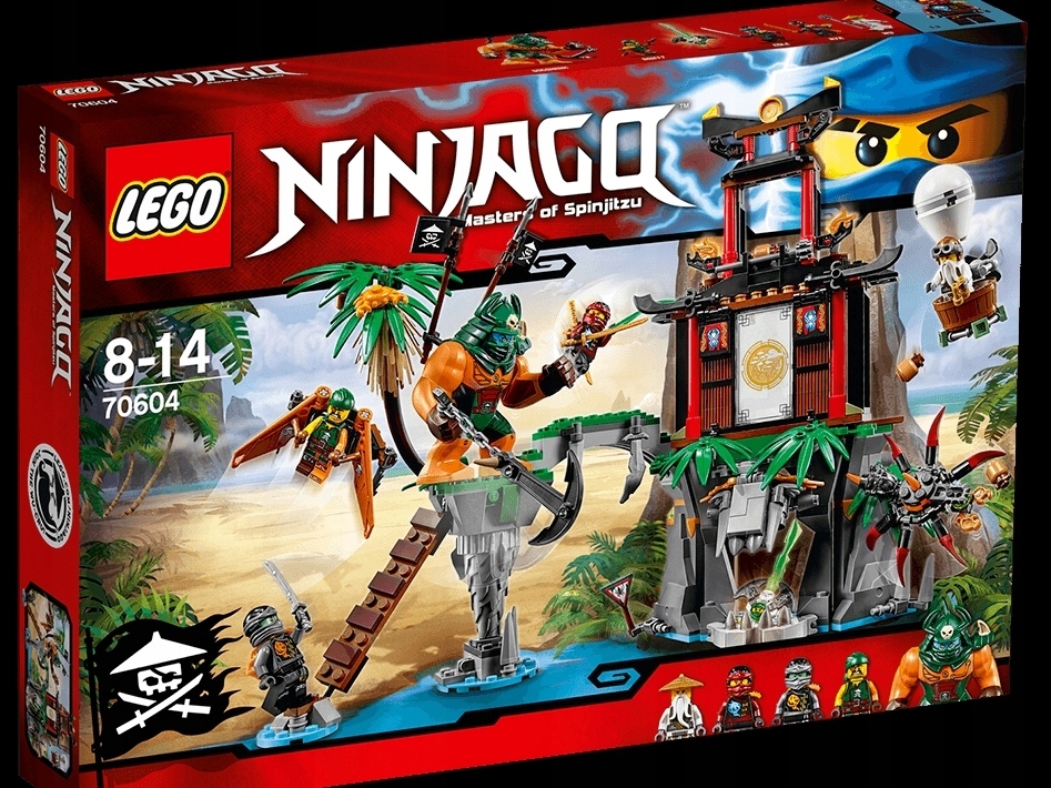 Lego Ninjago @@@ DOGSHANK - duży 7cm!! @@@ z 70604 - 7555391361 ...