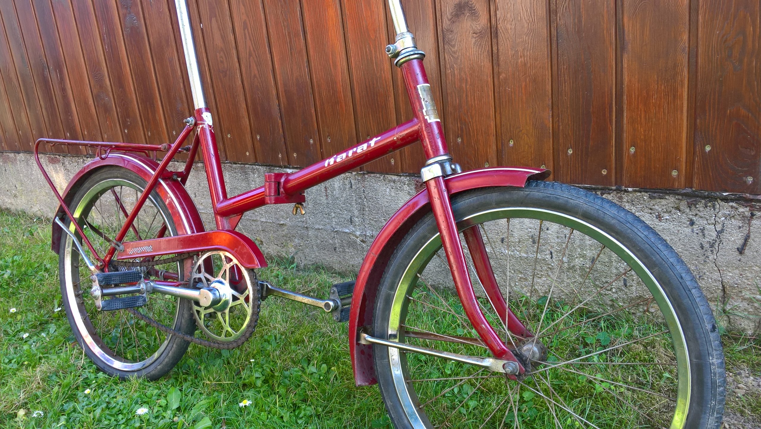 Stary rower składak Romet Karat 1972 PRL - 7399137664 - oficjalne ...