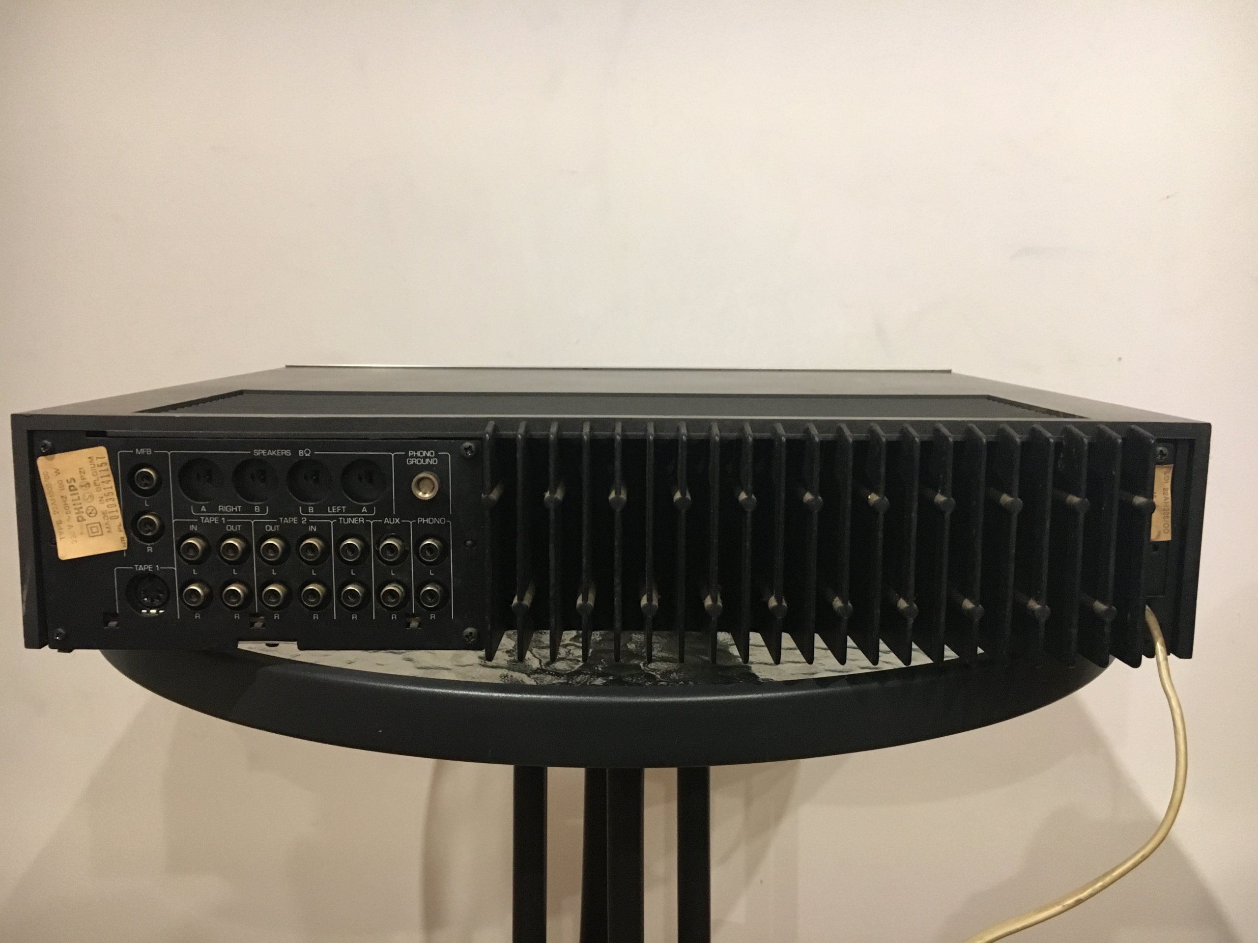 Philips AH-305 wzmacniacz stereo VINTAGE wskaźniki - 7104642032 ...