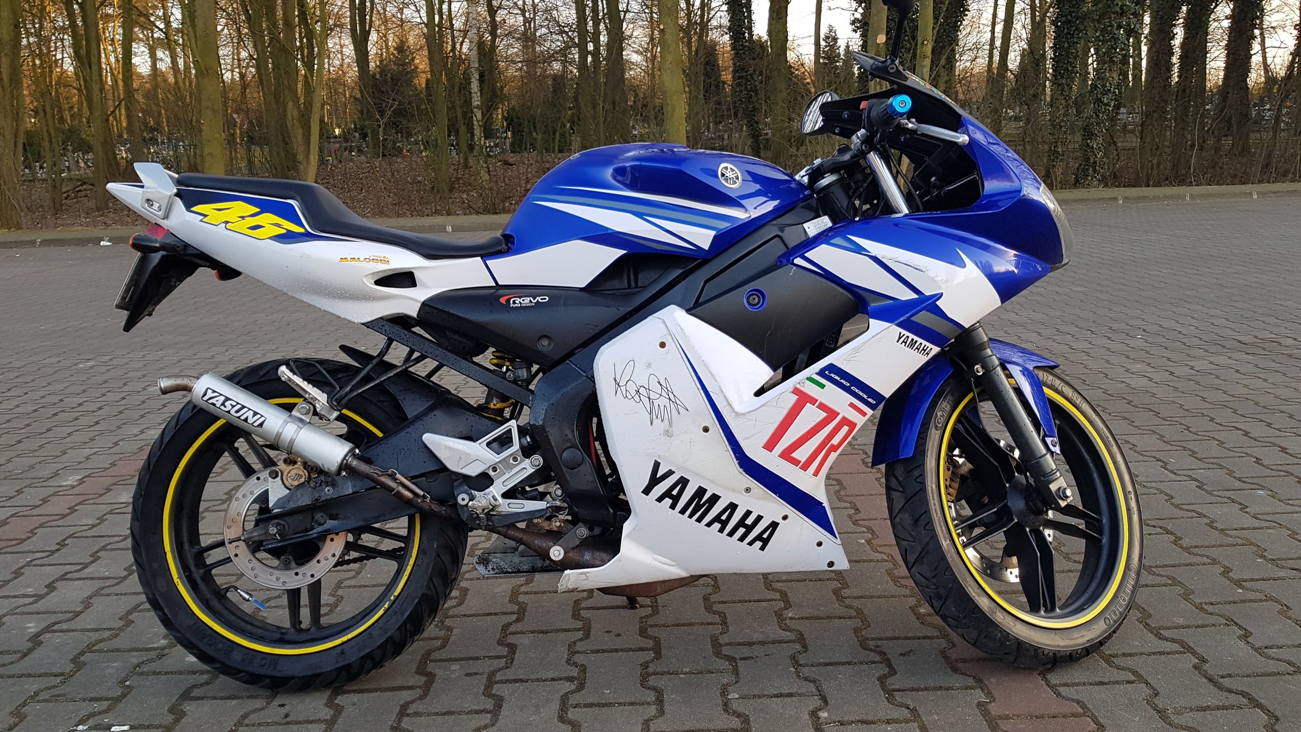 Yamaha Tzr 50 Blue