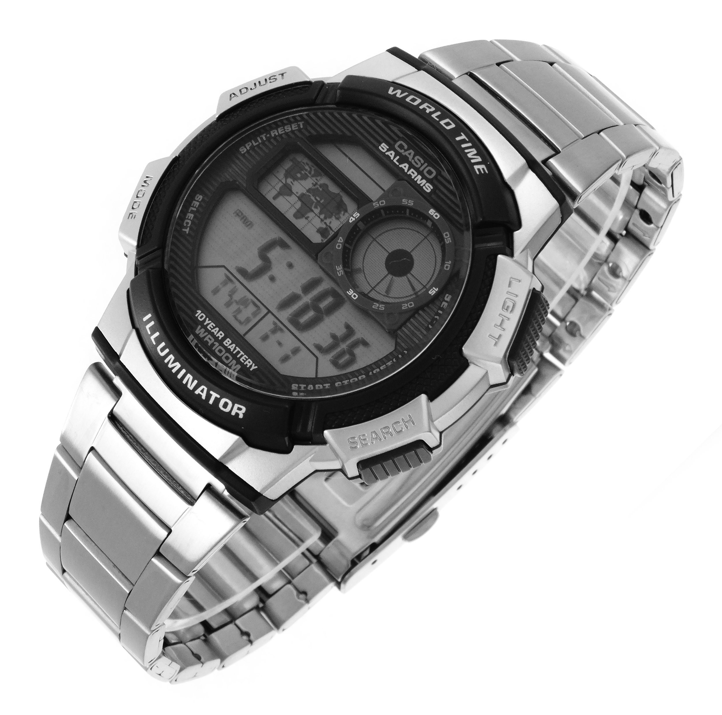 ZEGAREK CASIO AE-1000WD -1A męski WR 100M + puszka - 7203848709 ...