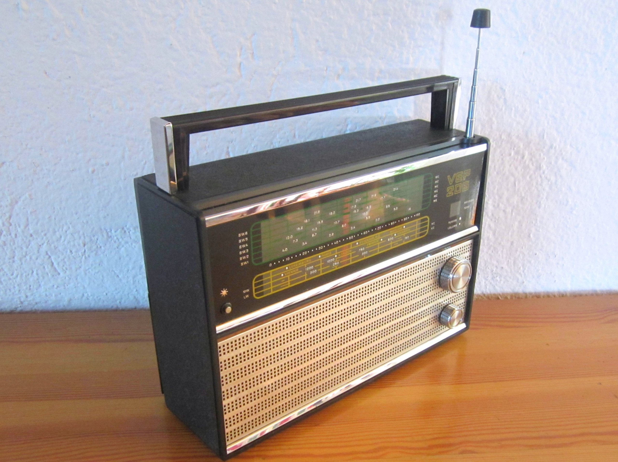 Globalne Radio VEF 206 prod. ŁOTWA (ZSRR) - 7012578297 - oficjalne ...