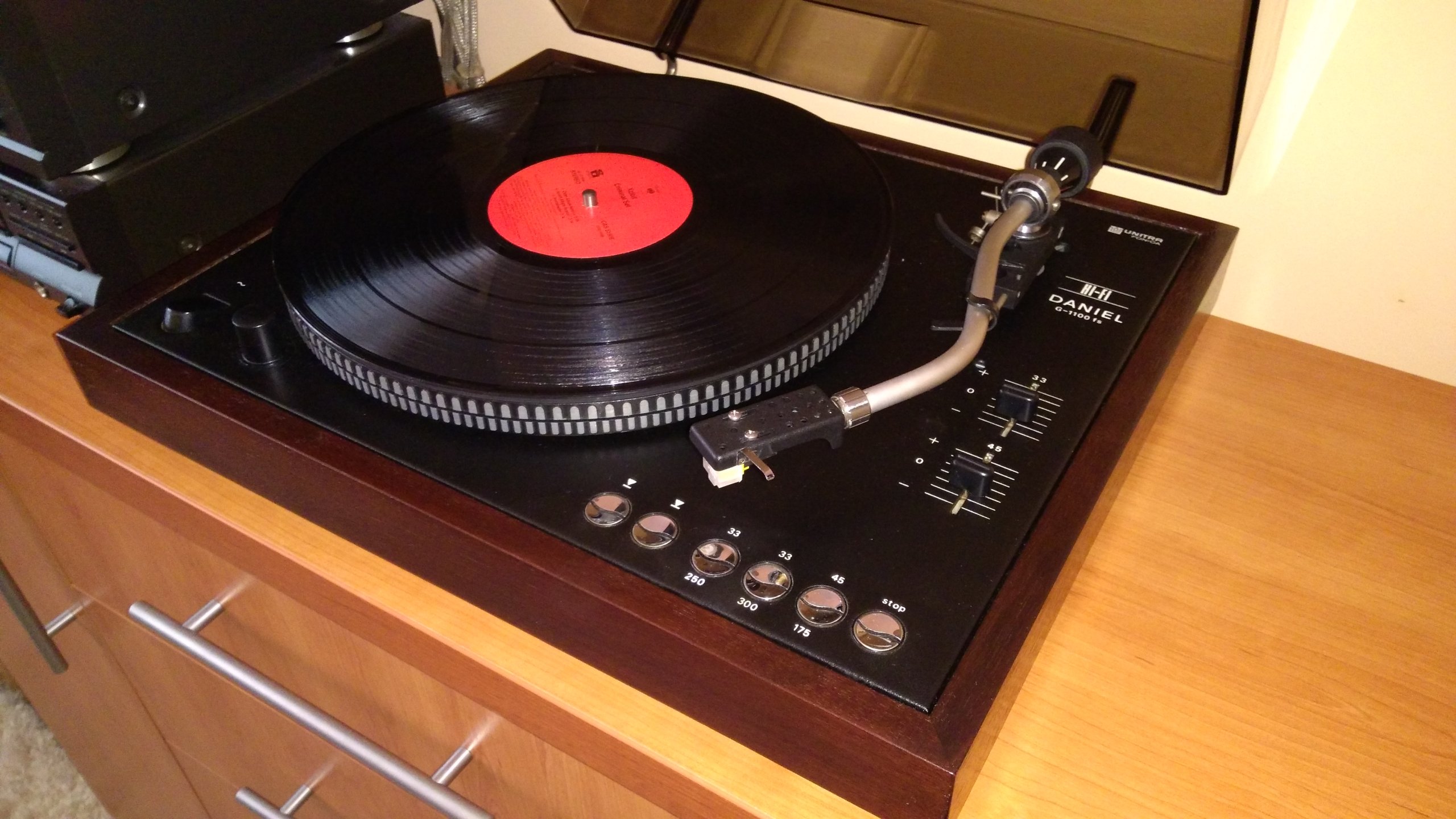 Gramofon UNITRA FONICA DANIEL G-1100 fs - 7231518557 - oficjalne ...