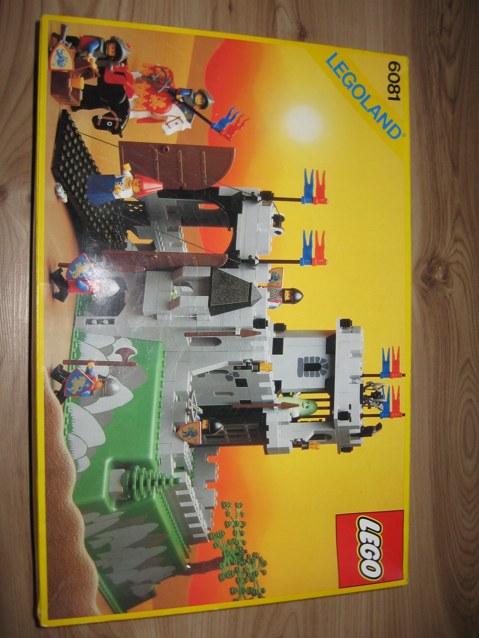 lego castle 6081 Kings Mountain Fortress pudełko - 7355332596 ...