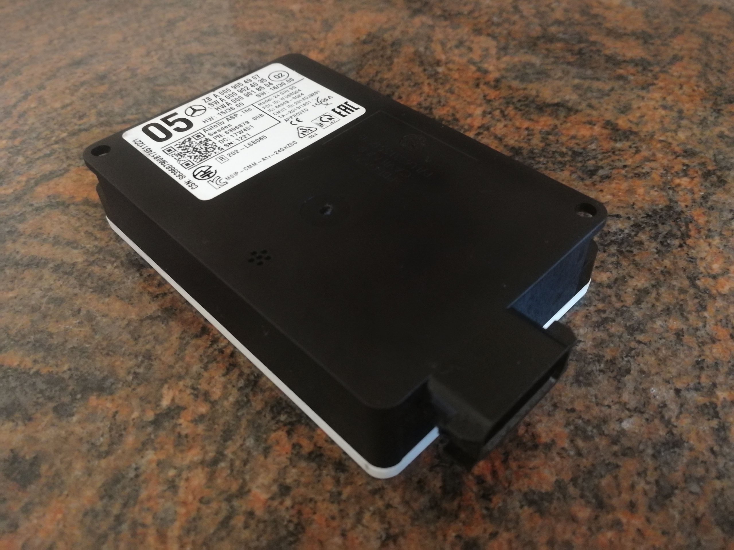 MERCEDES RADAR SENSOR GLC DISTRONIC A 0009054907 - 7215312580 ...