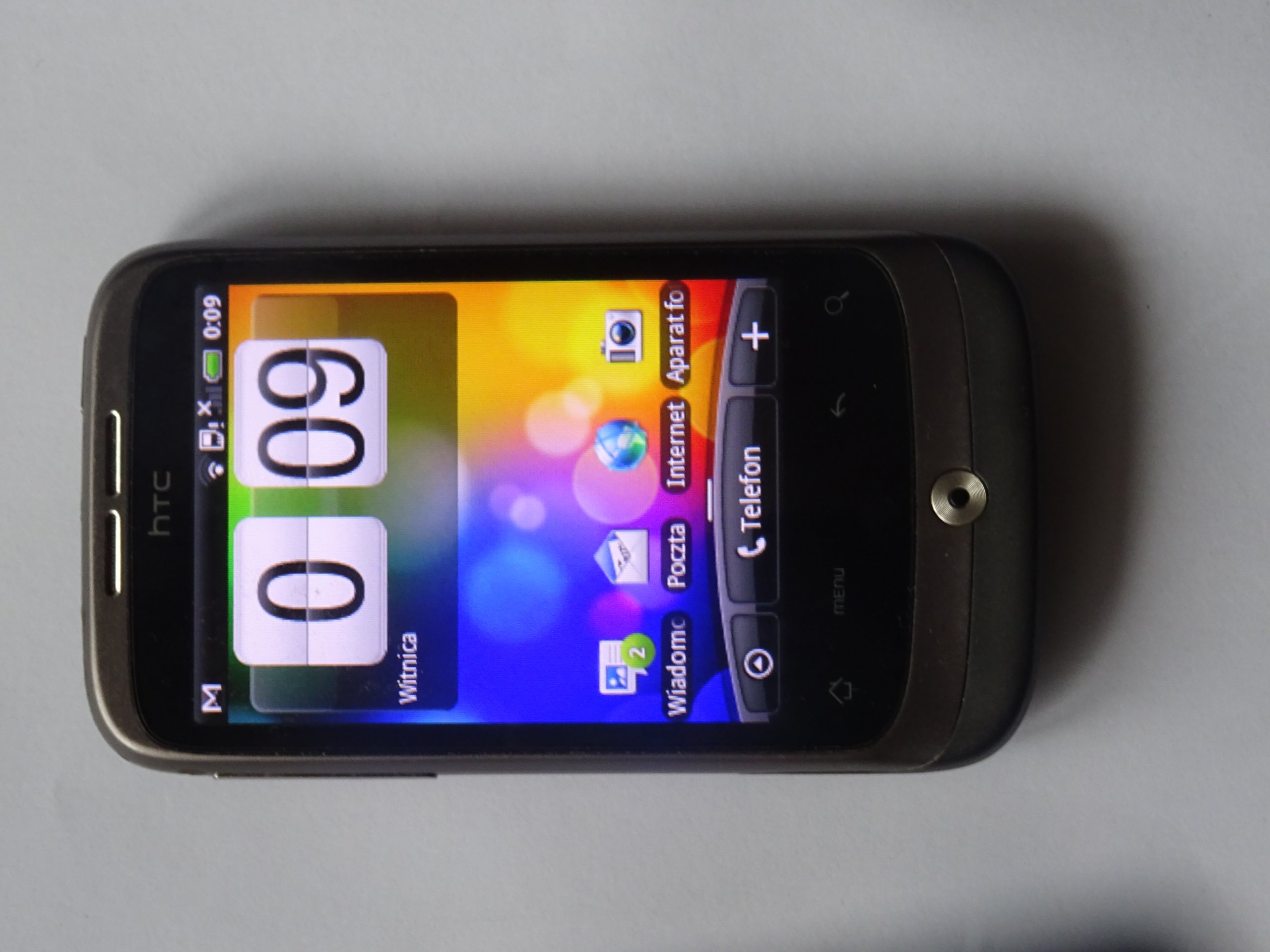 MINI Telefon Smartfon HTC Wildfire A3333 ładny - 7363164115 - oficjalne ...