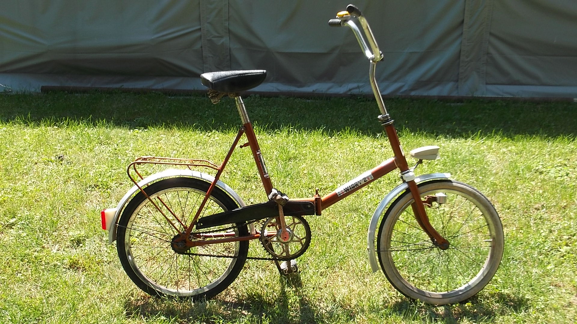 ROWER WIGRY 2 ROMET - SKŁADAK-KOŁA 20 RP.1978 - 7384408858 - oficjalne ...