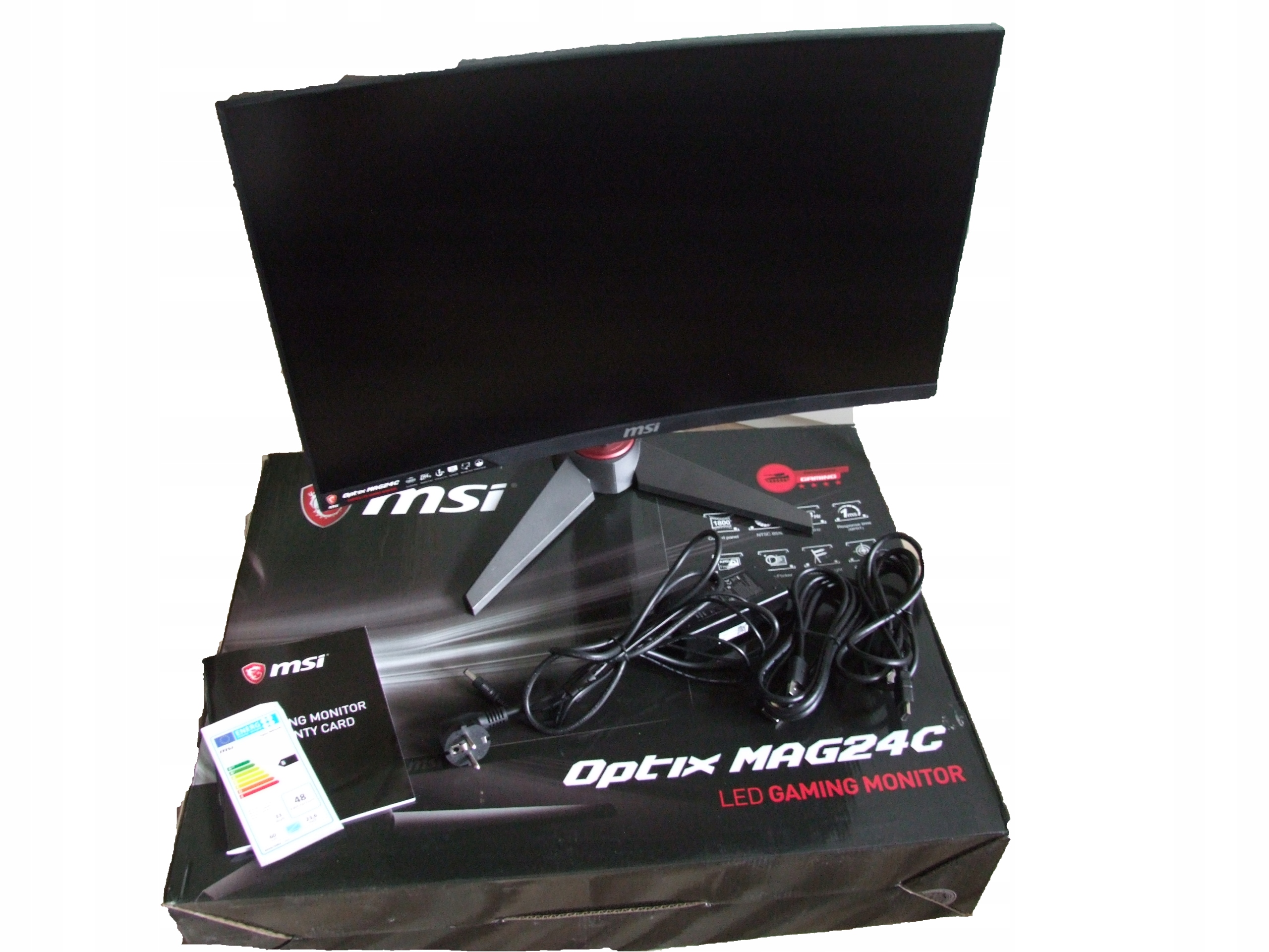 MSI Optix MAG24C @ LED @ GAMING @ VA @ 144Hz @ BOX - 7692114192 ...