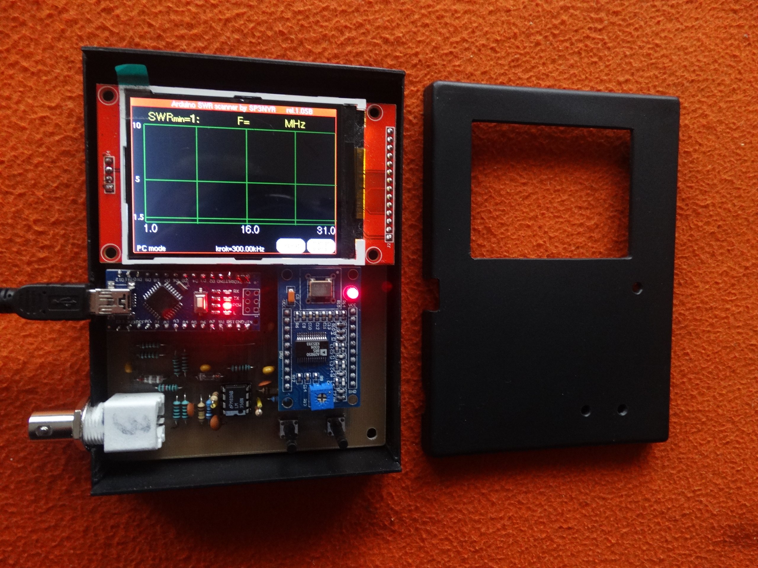Analizator antenowy - SWR scanner Arduino - 7015573775 - oficjalne archiwum allegro