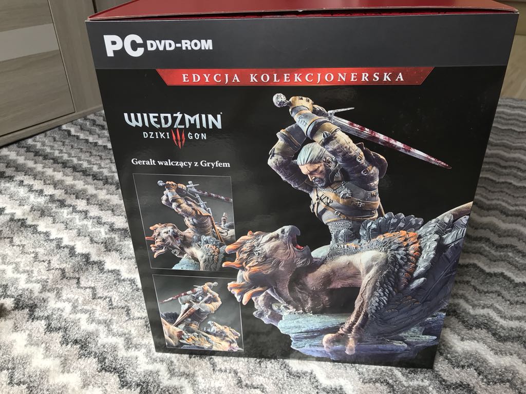 Wiedźmin 3 kolekcjonerska figurka Geralt z Gryfem - 7251329949 ... Wiedźmin 3 kolekcjonerska figurka Geralt z Gryfem - 7251329949 ...