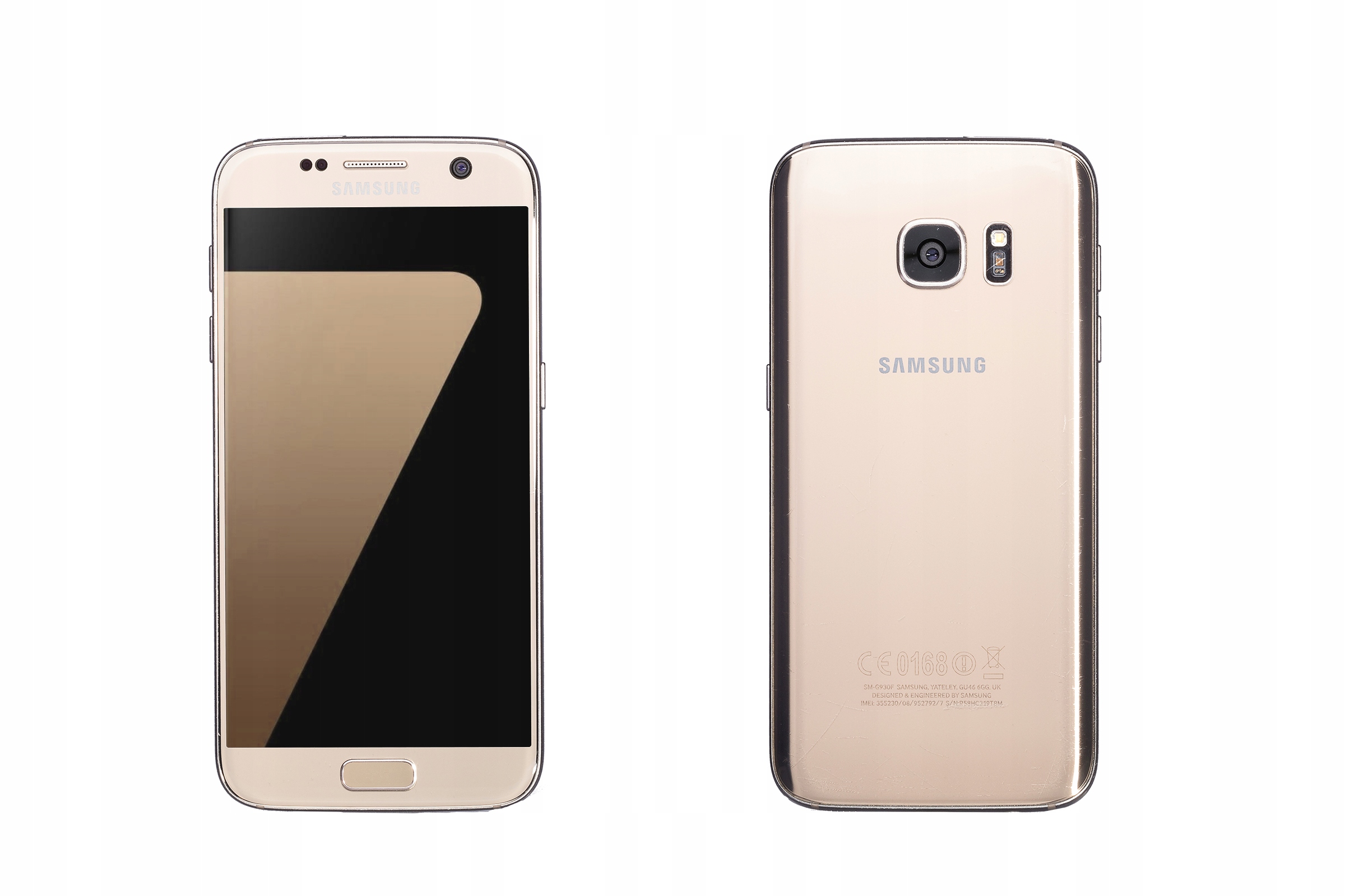 Samsung Galaxy S7 Gold Platinum SM-G930F Grade C - 7586395068 ...