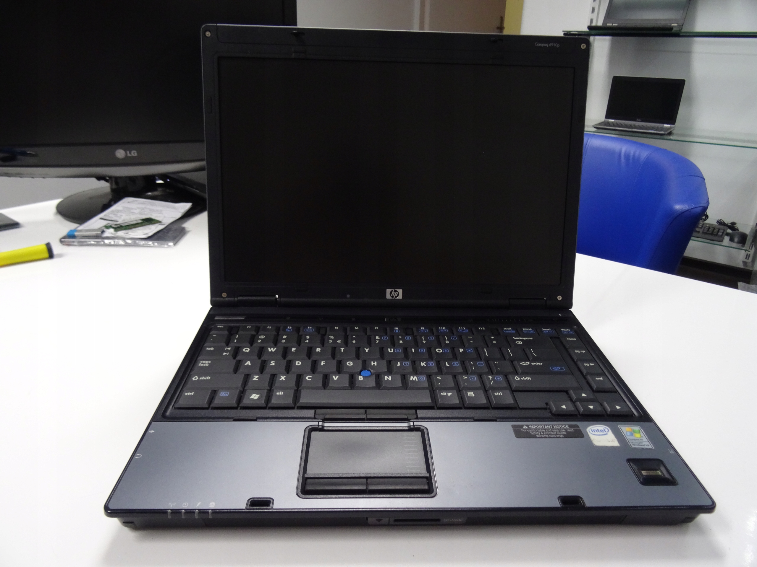 Laptop HP Compaq 6910p C2D 160 GB GW FV - 7556738390 - oficjalne ...
