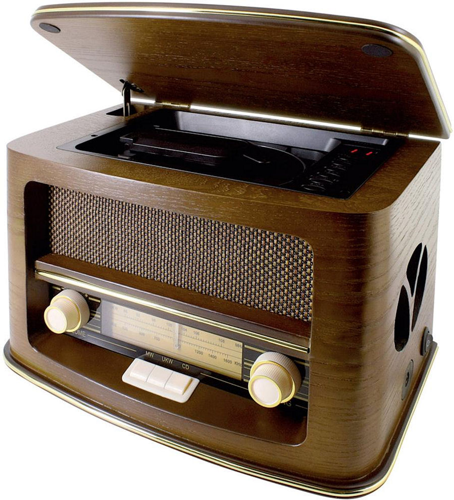 RADIO RETRO DREWNIANE Z ODTWARZACZEM CD - 7185461490 - oficjalne ...