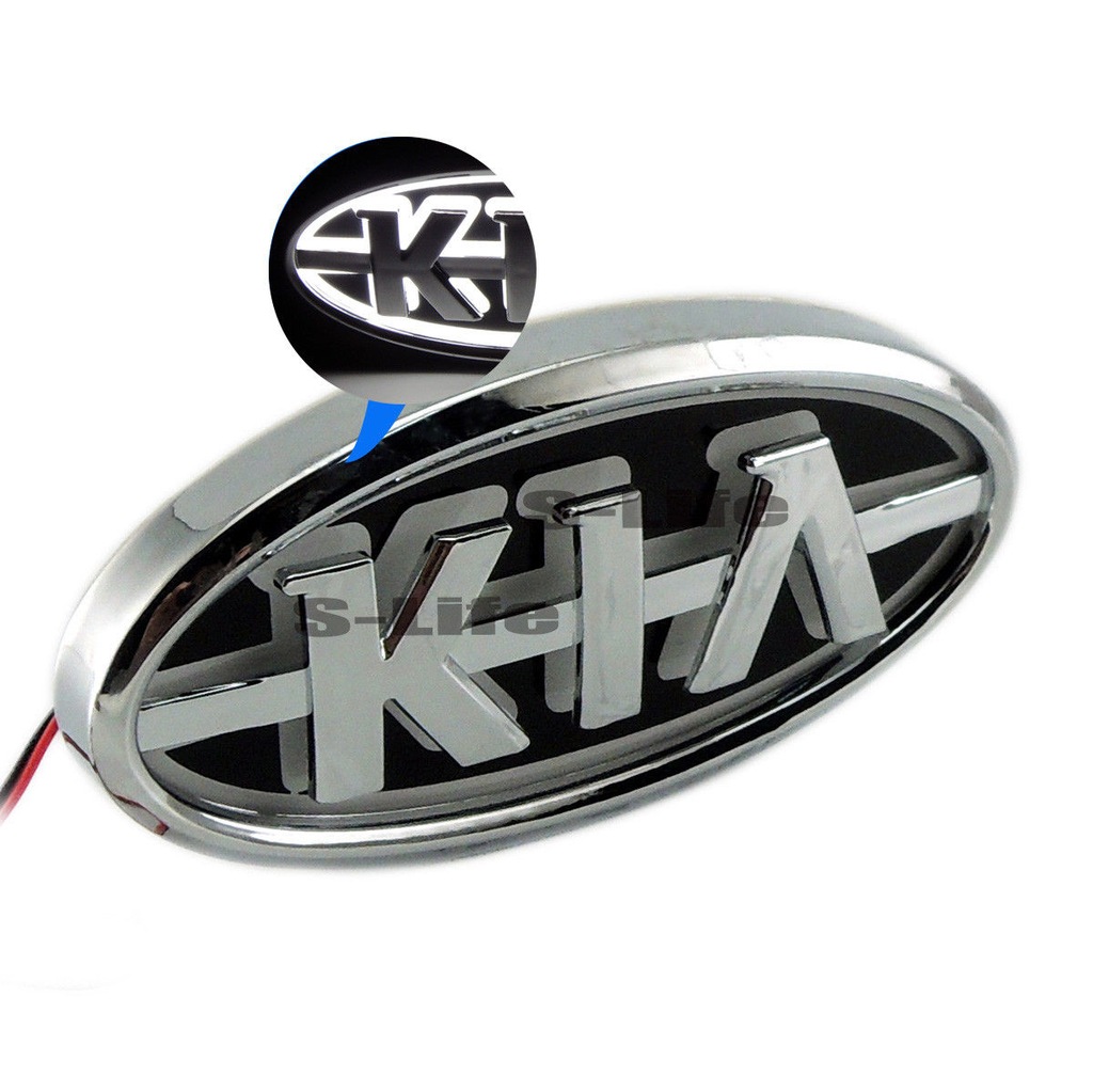 KIA Logo LED Emblemat Znaczek Podświetlane - 7257251297 - oficjalne ...