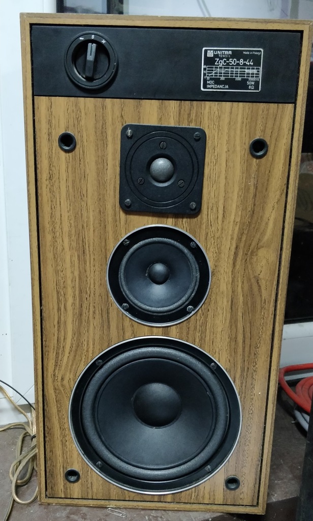 Kolumny głośnikowe Unitra Tonsil ZGC-50-8-44. - 7185780268 - oficjalne ...