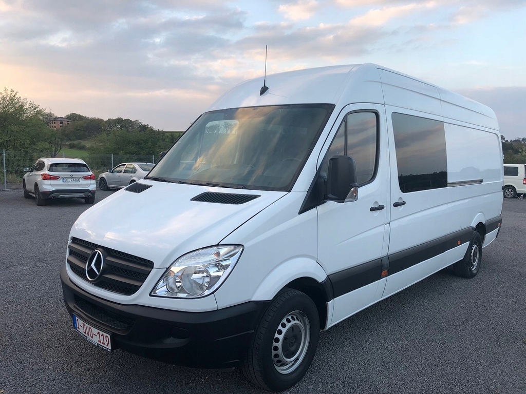 MERCEDES SPRINTER 313 2.2 CDI KLIMA BRYGADÓWKA 7OS - 7594646732 ...