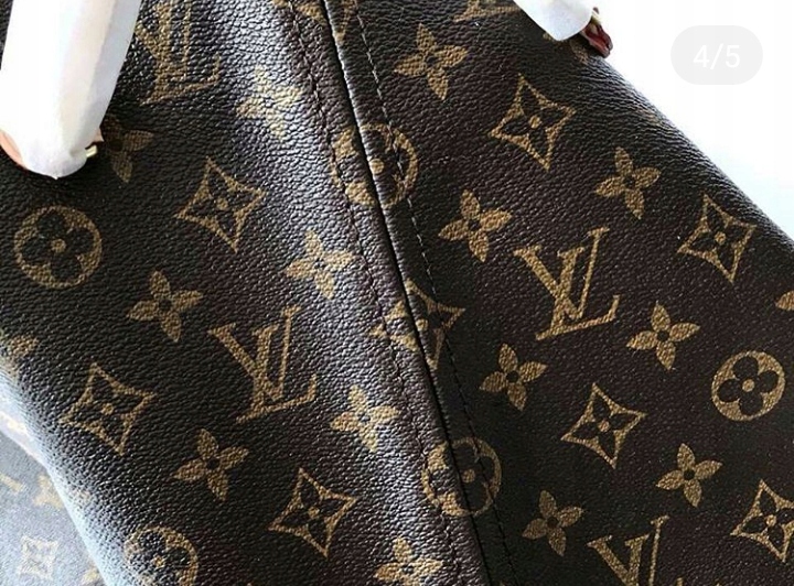 Torebka LOUIS VUITTON NEVERFULL MONOGRAM - 7557885416 - oficjalne archiwum Allegro
