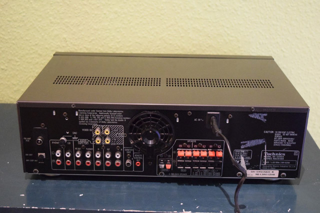 SA-GX505 Technics Stereo Receiver Amplituner - 7273379452 - oficjalne ...