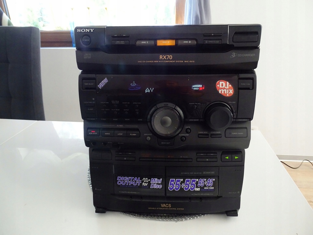 wieża SONY RX 70 - 7568287258 - oficjalne archiwum Allegro