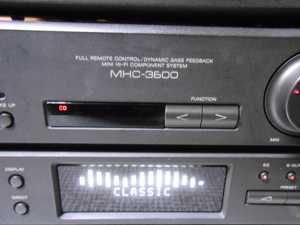 WIEŻA SONY MHC-3600 PILOT - 7180561575 - oficjalne archiwum Allegro