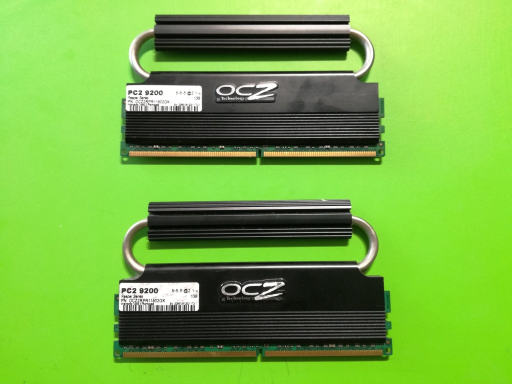 Ram DDR2 OCZ REAPER 1150Mhz OCZRPR11502GK 2x1GB - 7323540103 ...