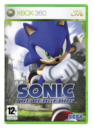 SONIC THE HEDGEHOG XBOX 360 UŻYWANA - 7645264837 - oficjalne archiwum ...