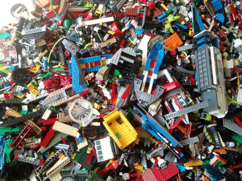 LEGO MIX ok 19 kg - 7357778528 - oficjalne archiwum Allegro