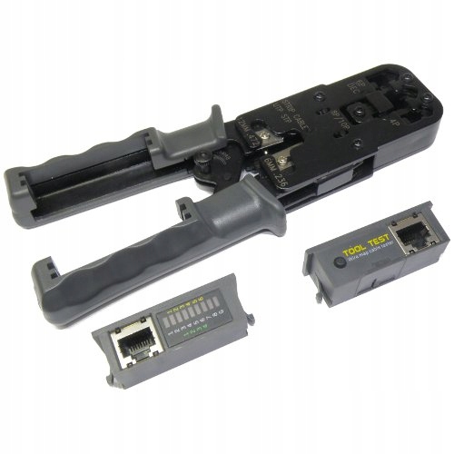 Atex-022 zaciskarka wtyków RJ45 RJ11 z testerem - 7766942220 ...