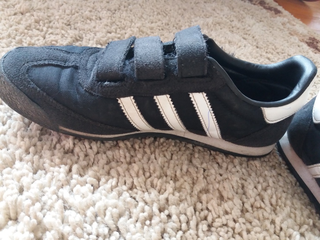 adidasy czarno białe buty adidas dragon 35 rzepy - 7309800641 ...