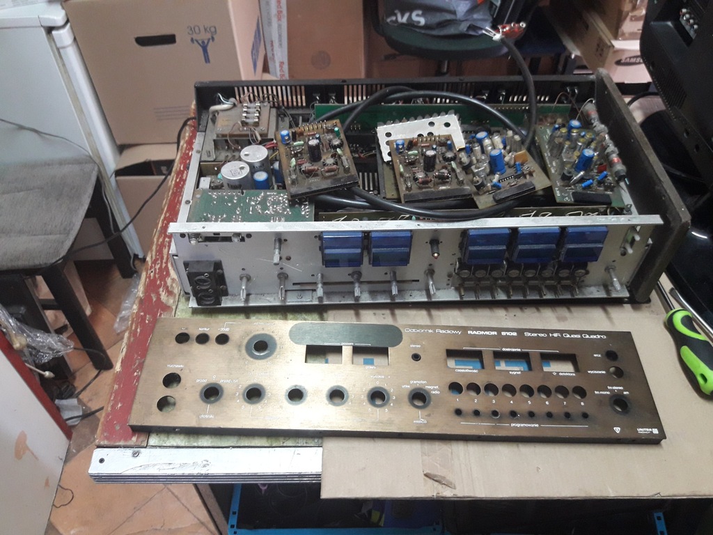 Amplituner Unitra Radmor 5102 nr 7918661 BCM PRL!! - 7286451335 ...