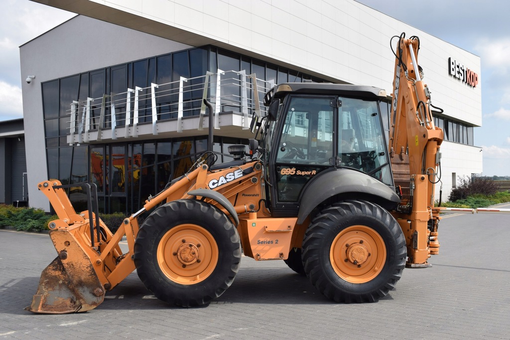CASE 695 SUPER R *2008r* bardzo dobry stan* 5100h* - 7479144292 ...