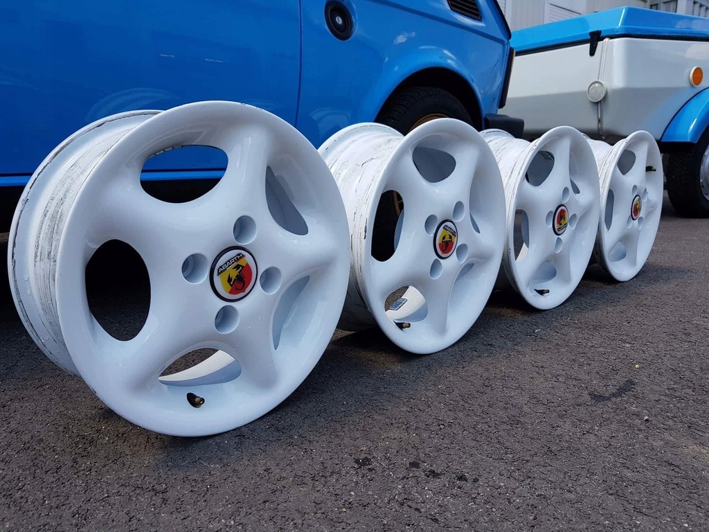 Felgi aluminium Fiat 126p - 7453352785 - oficjalne archiwum Allegro