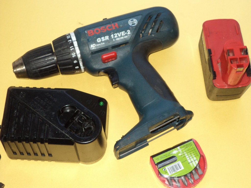 WKRĘTARKA BOSCH GSR 12 VE-2 - 7265978678 - oficjalne archiwum Allegro