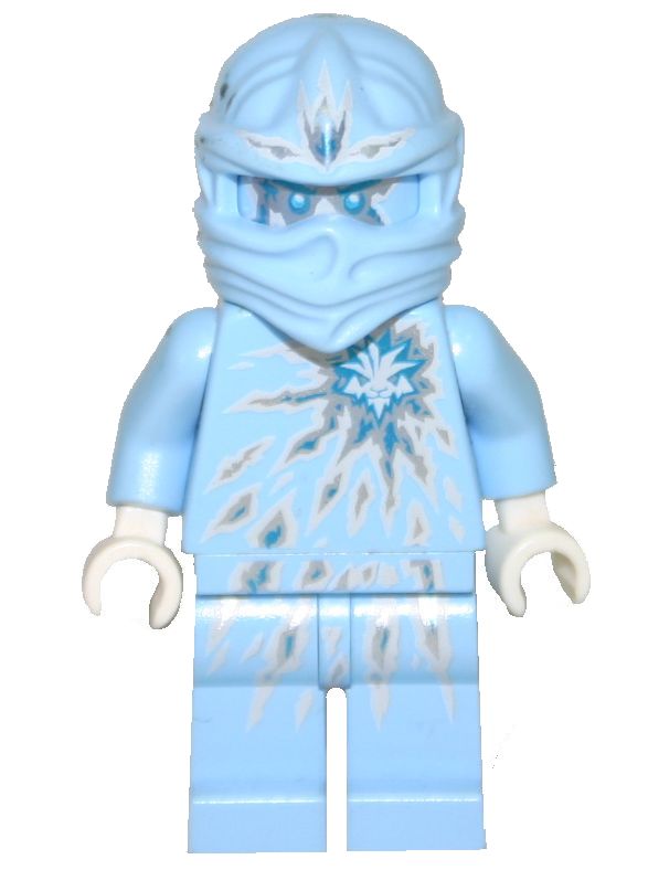 LEGO FIGURKA NINJAGO - NRG ZANE - WIDOCZNE ŚLADY.. - 7248928288 ...