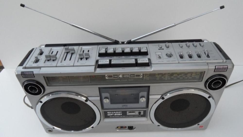 Radio Sharp GF 9191 Boombox retro, klasyk 100% ! - 7084434131 ...