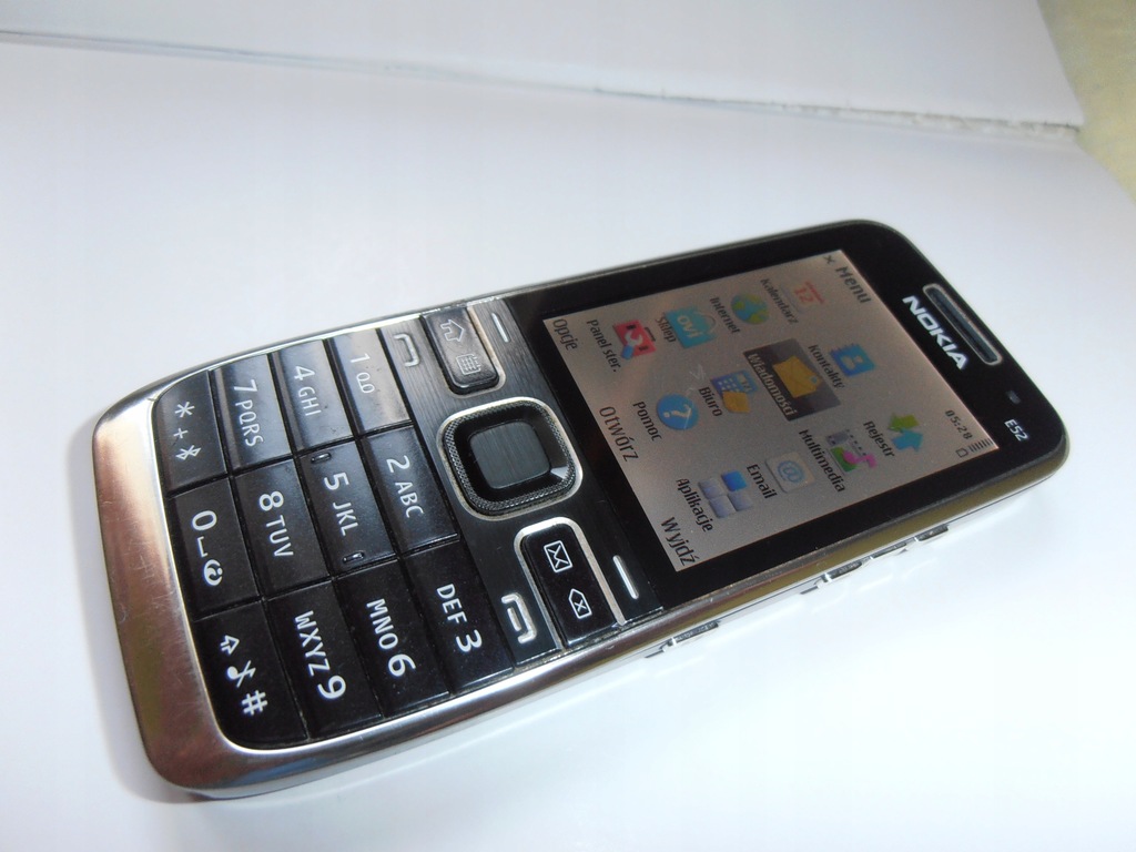 Nokia E-52 Bez blokady simlocka - 7714712216 - oficjalne archiwum Allegro