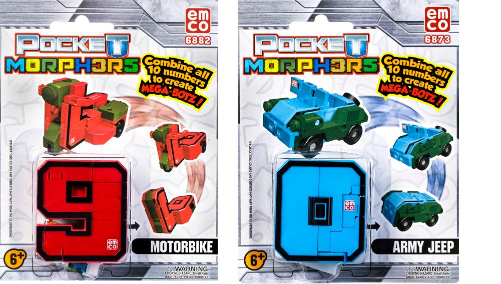 POCKET MORPHERS ZESTAW WSZYSTKIE CYFRY 06888 - 7150079249 - oficjalne ...
