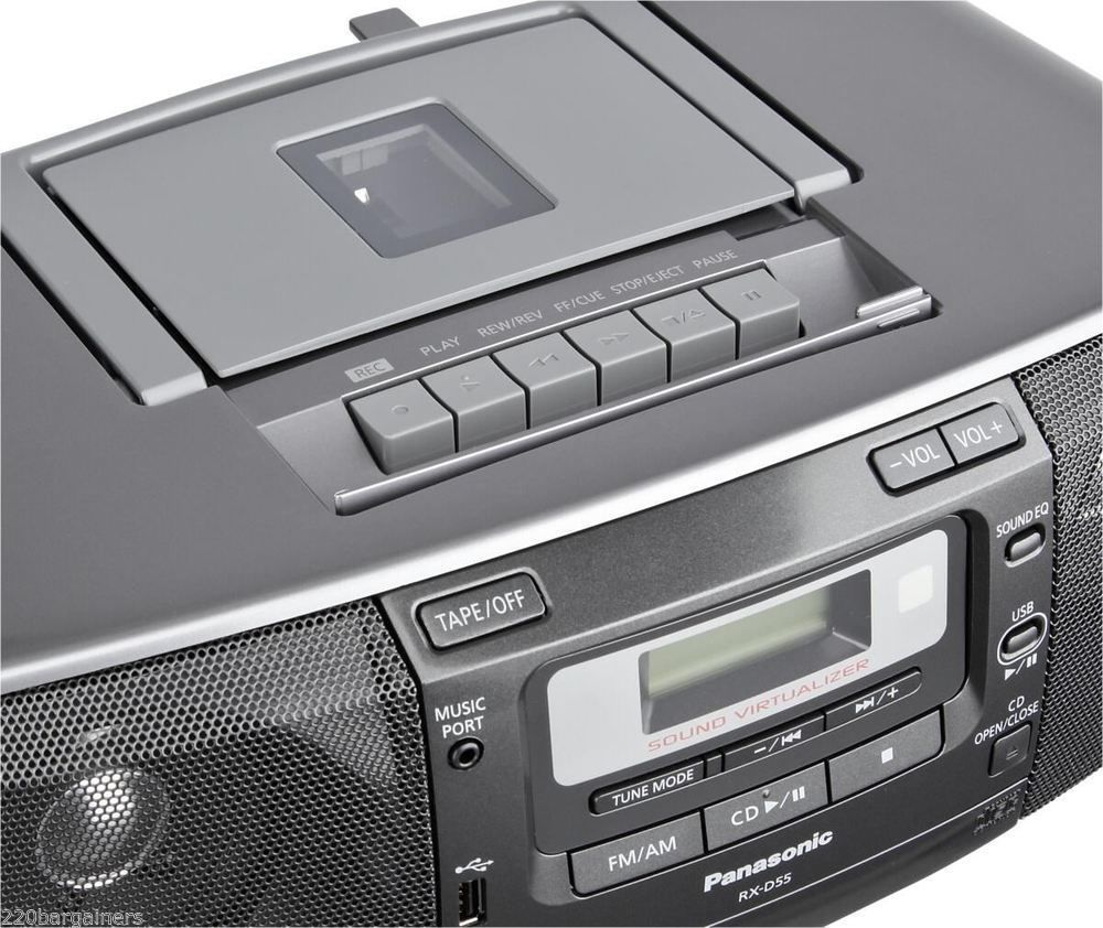 Radioodtwarzacz BOOMBOX Panasonic RX-D55 AEG-K CD - 7552219859 ...