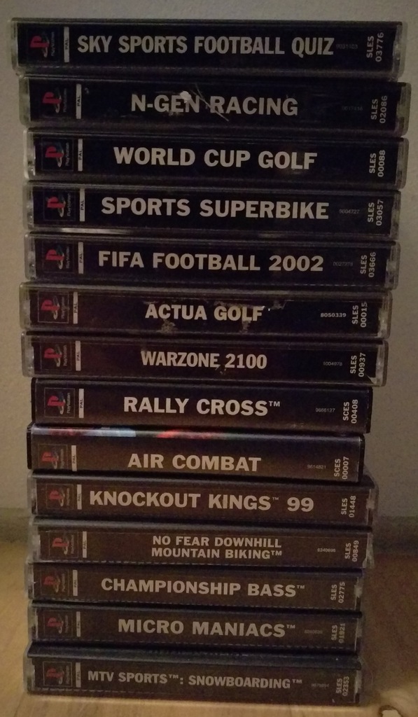 14 gry na Sony Playstation PS1 PSX - LOT - 7150981058 - oficjalne archiwum Allegro